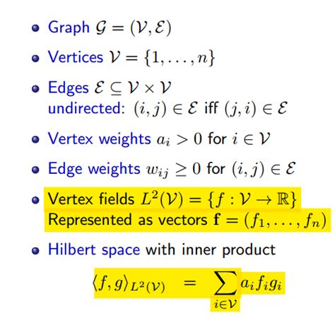 Calculus What Are Vertex Fields Gradient And Divergence On Graphs