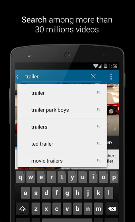 dailymotion video stream download para android em português grátis