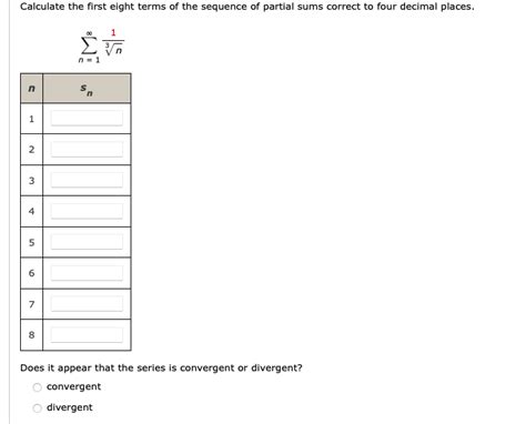 solved calculate the first eight terms of the sequence of
