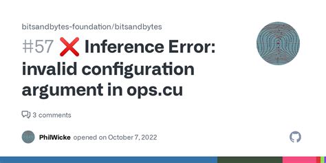 Inference Error Invalid Configuration Argument In Opscu · Issue 57 · Bitsandbytes Foundation