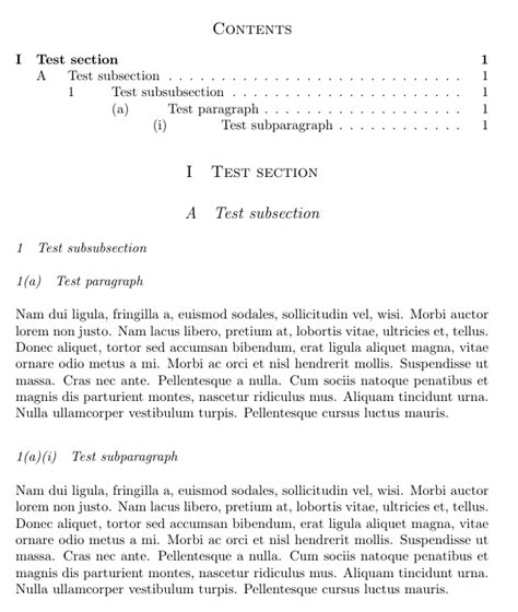 Sectioning Different Section Numbering Styles For Toc And Body TeX LaTeX Stack Exchange