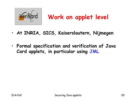 Ppt Securing Java Applets Powerpoint Presentation Free Download Id