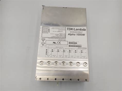 Tdk Lambda Alpha 1000w H11174 Switching Power Supplies Ebay