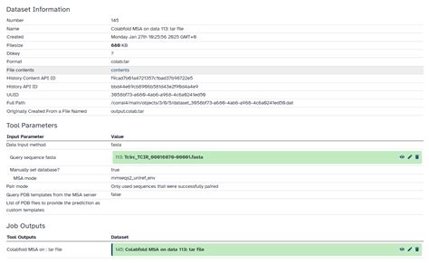 Colabfold Msa Error Support Galaxy Community Help