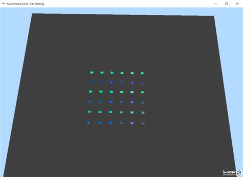 سورس حرکت ماشین در پارکینگ با OpenGL به زبان C سورس سرا