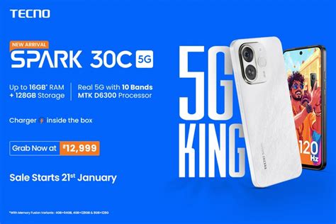 Tecno Spark 30c 5g 8gb Variant Launched In India News