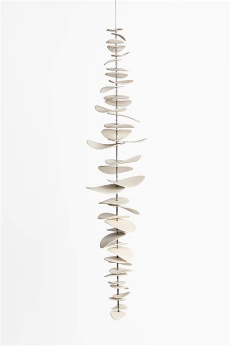 Porcelain Leaf Stem No 1 Odette Ireland Sculpture