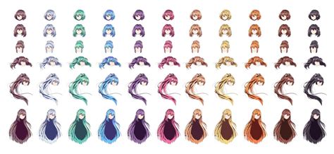 Anime Girl Long Hairstyles Anime Hairstyle Images Browse 42902