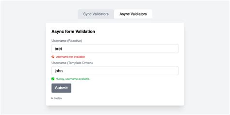 All About Validators In Angular Creating Custom Sync And Async Validators
