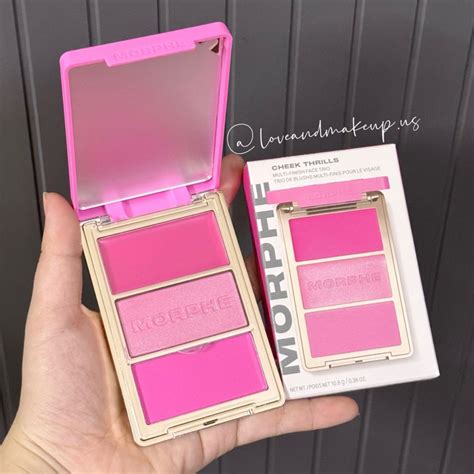 New 2025 Morphe Cheek Thrills Multi Finish Face Trio Blush Shopee