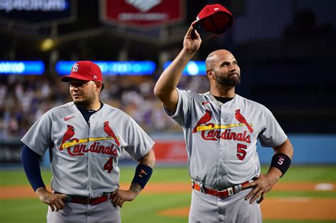 Upcoming Cardinals Series Is More Than Albert Pujols Yadier Molina