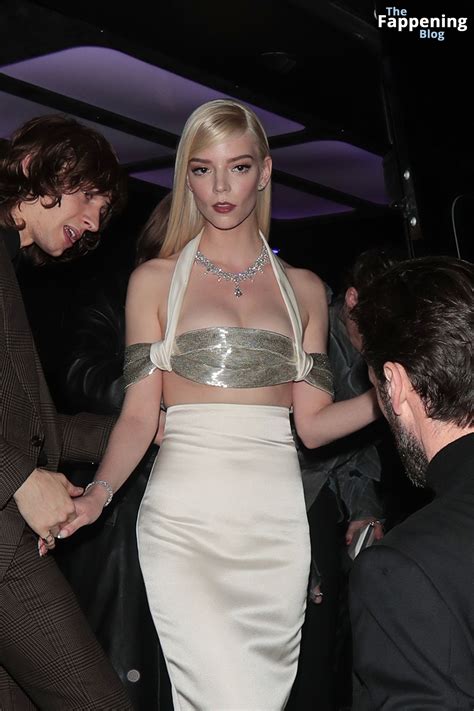 Anya Taylor Joy Flaunts Her Sexy Figure At The Fashion And Film