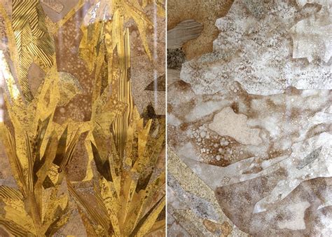 Eglomisé Mural Textural Details By Miriam Ellner Lookbook Dering