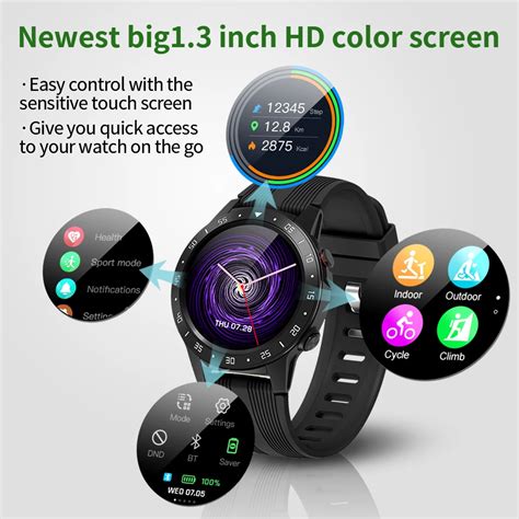 Outdoor Adventure Smartwatch With Compass And Barometer Survival Gears Depot