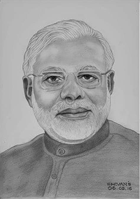 Stunning Modi Pencil Sketch Ideas Narendra Modi Prime Minister Of