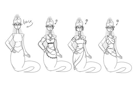 Help Me Redesign Nyoka From My Phantomwise Circus By Glitchychaos On