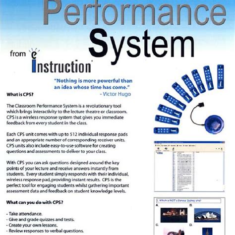 Classroom Performance System Download Scientific Diagram