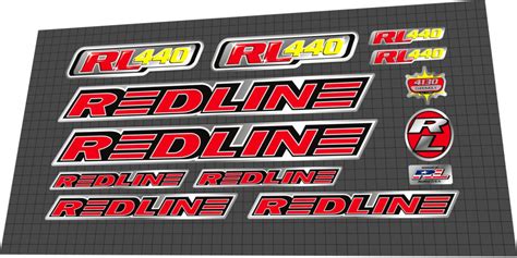 1995 Redline Rl440 Elite Bmx Decals