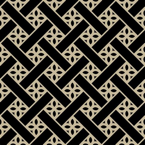 Batik Pattern Black And White