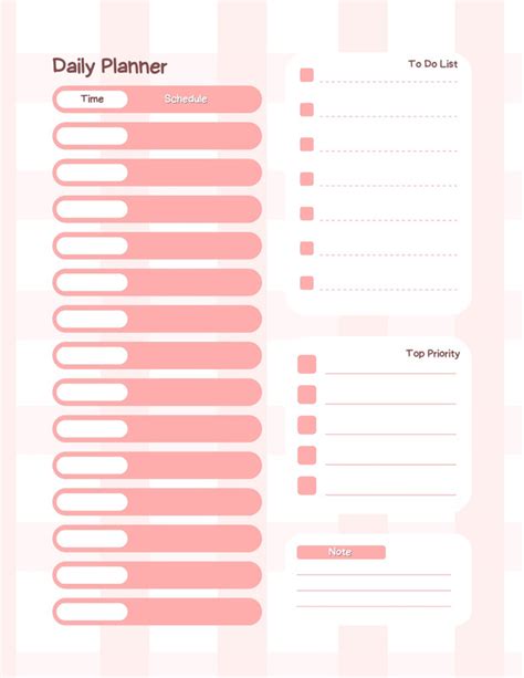 Page 14 Free Printable Cute Planner Templates To Edit Online Canva