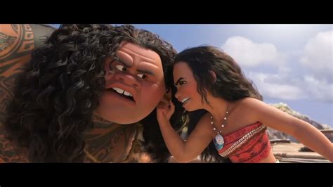 Moana Moana Meets Maui Hawaiian Clip Hd Youtube