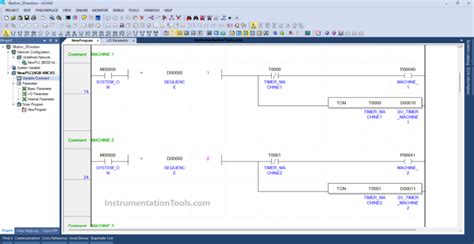 Timer Based Sequential Plc Program With One Button