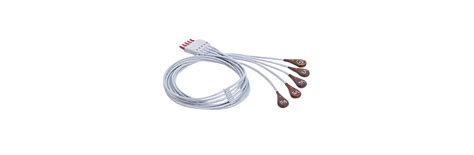 Philips 5 Lead Shielded Chest Snap Aami Lead Set