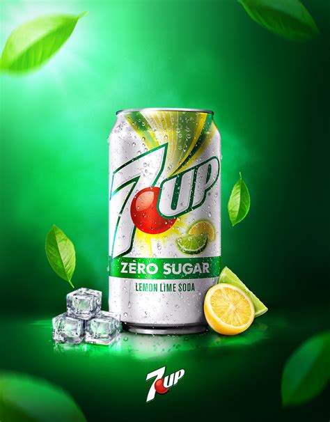 7up Product Manipulation Poster Design On Behance