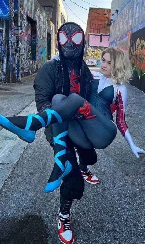 Gwen Stacy X Miles Morales Miles Morales And Gwen Costume