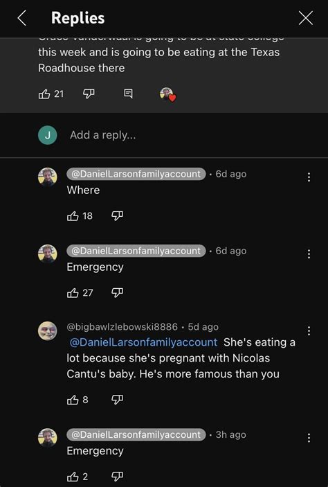 Danial Hasnt Posted In A Week But Is Still Active On Daniel Larson 101