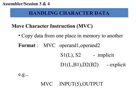 Assembler Language Tutorial For Mainframe Programmers Ppt