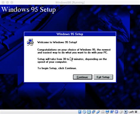 Installing Windows 95 On Virtualbox On Macos