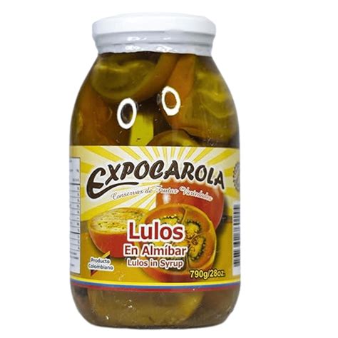 Lulo En Almíbar Naranjilla Fruit In Syrup By Expocarola 790g 27 8 Oz Traditional
