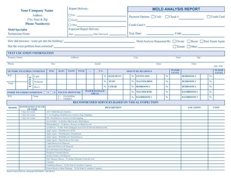 2278 Mold Analysis Report