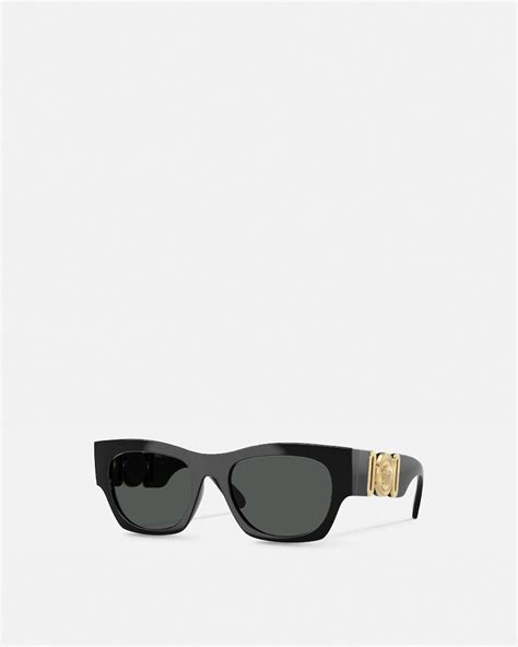 Lunettes De Soleil Medusa Biggie Noir Versace