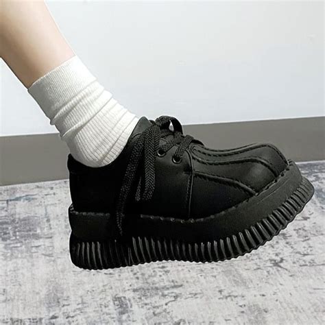Novice Platform Lace Up Shoes Yesstyle