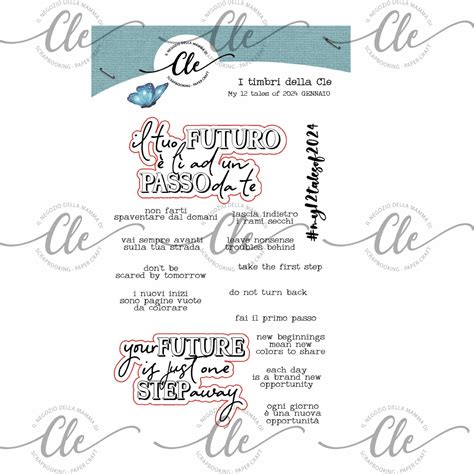 Il Negozio Della Mamma Di Cle I Timbri Della Cle My 12 Tales Of 2024 Gennaio Timbro