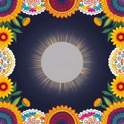 Day Of The Dead Skulls Mexican Culture Celebration Stock Illustration