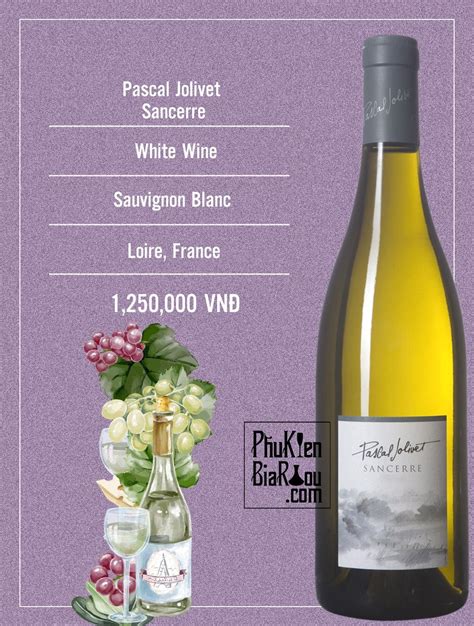 Vang Trắng Pascal Jolivet Sancerre 6 Chaithùng