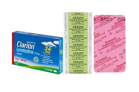 5 Daftar Obat Yang Mengandung Antihistamin Untuk Pereda Alergi