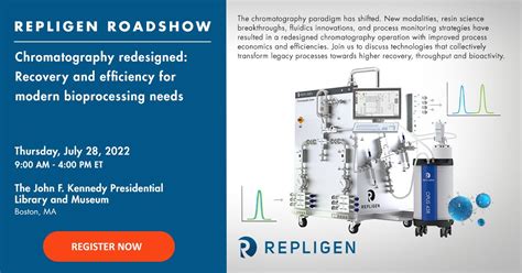 Repligen Corporation On Linkedin Seminar Chromatography Redesigned