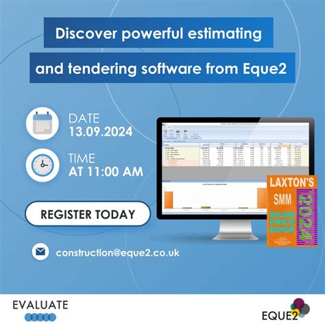 Eque2webinar Constructionsoftware Estimating Tendering