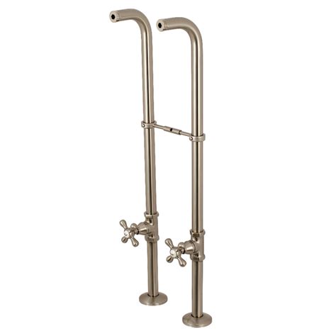 Kingston Brass Kingston Freestanding Supply Line With Stop Valve And
