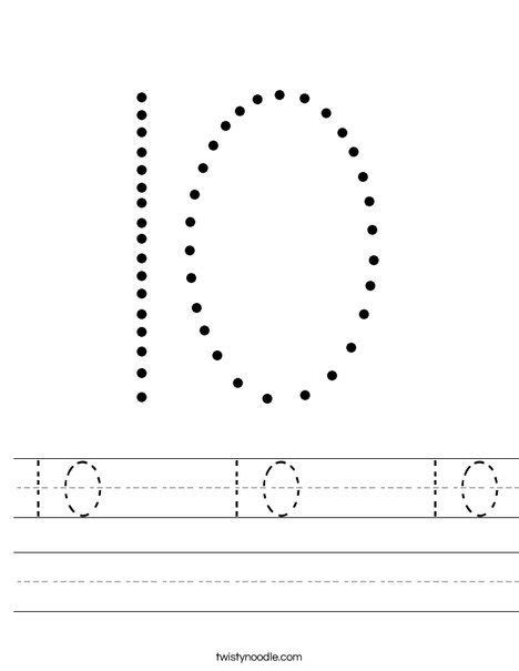 Twisty Noodles Worksheets