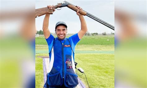 Kuwait Shooter Khalid Al Mudaf Makes History In World Championship Road To Olympic Games Paris