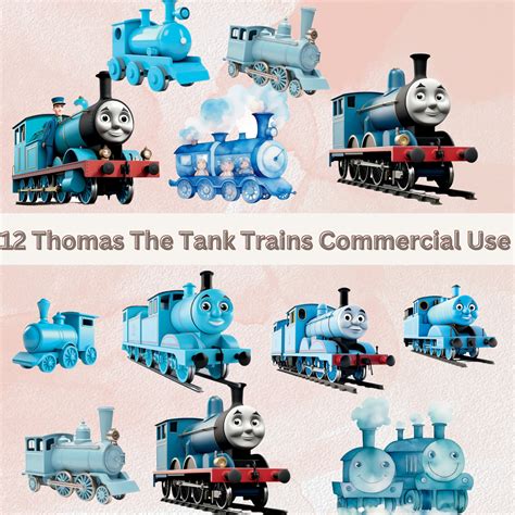 Thomas The Train Image Clipart