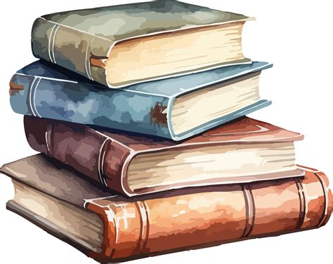 Libro Apilar Clipart Diseño Ilustración 46338942 Png