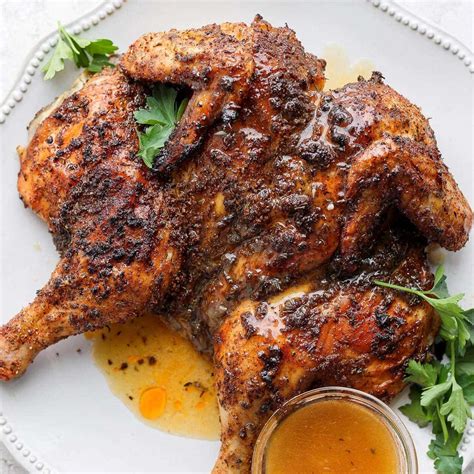 Spatchcock Chicken Roasted Fit Foodie Finds