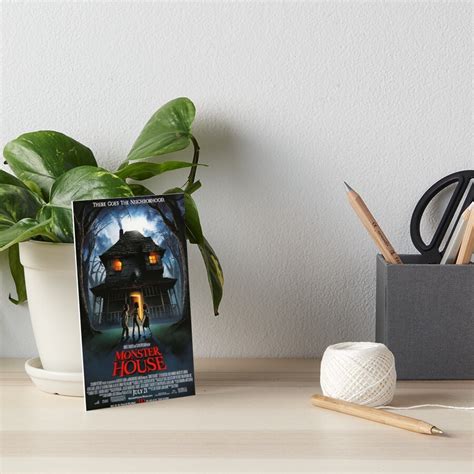 Monster House Poster For Sale By Nancybasiel Redbubble