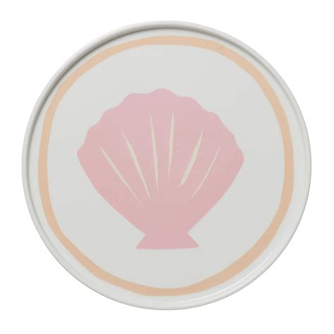 Pink Shell Plate Anna Hislop Home